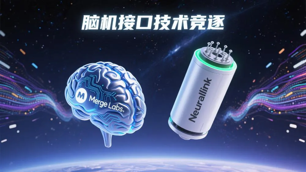 Merge Labs脑机接口：OpenAI奥特曼对决马斯克Neuralink - AI工具箱网