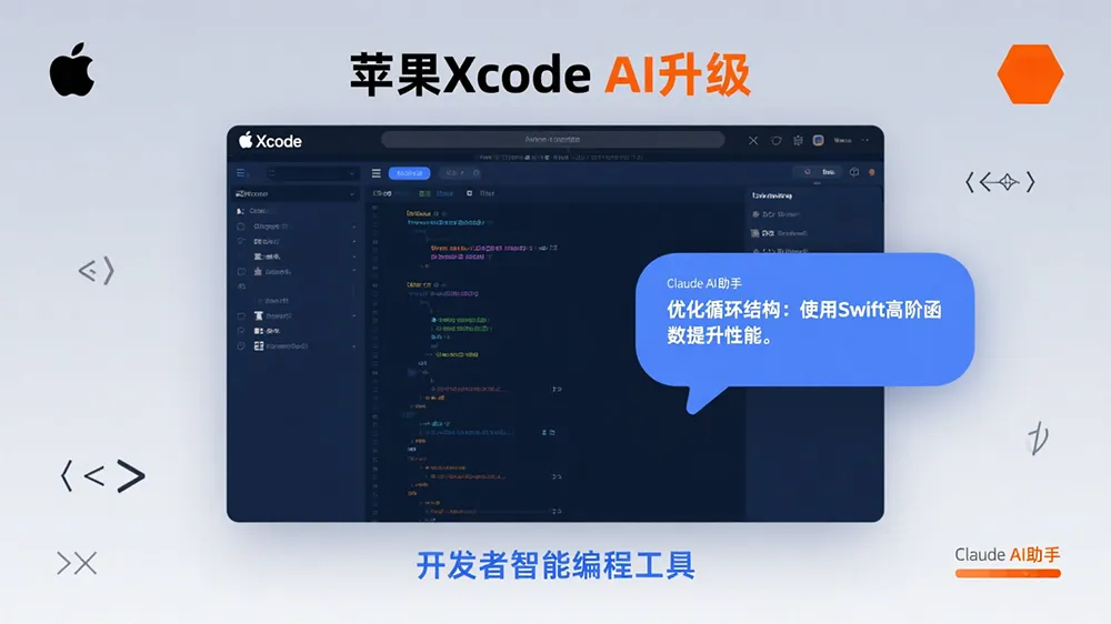 Xcode 26原生支持Claude：开发者AI编程效率实测提升40% |苹果生态升级 - AI工具箱网